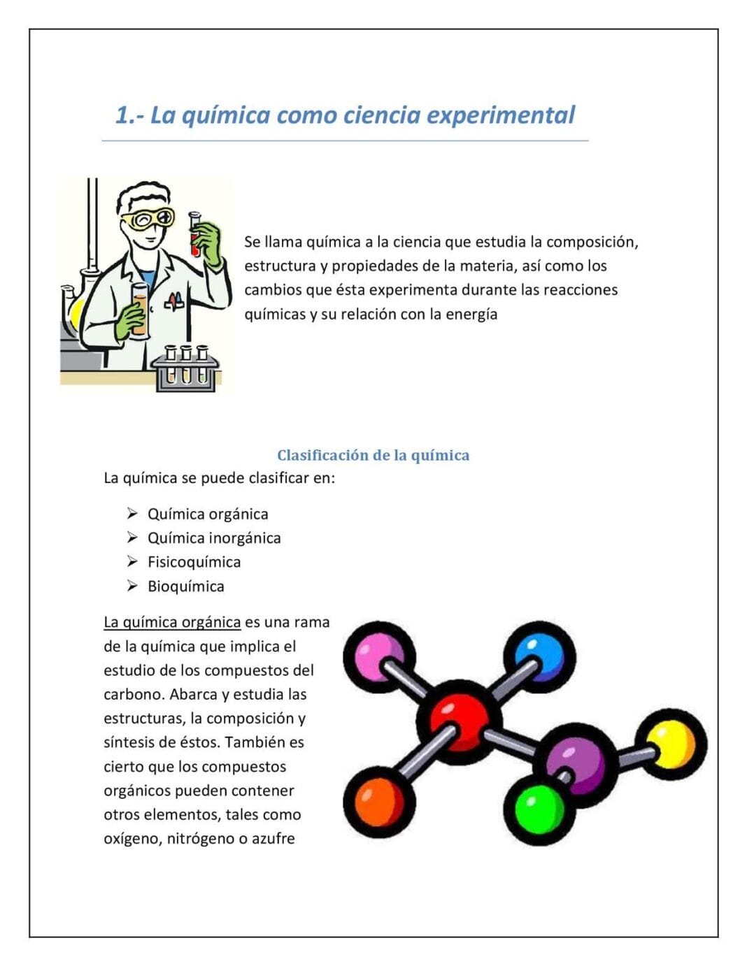 Explorando las Ramas de la Química: Un Mundo de Descubrimientos